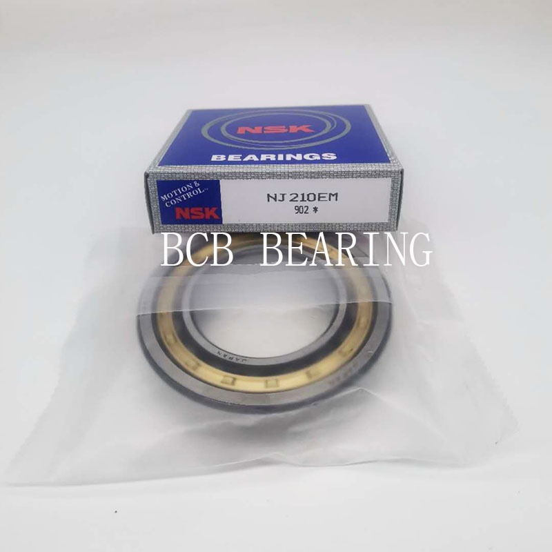 Original Japan NSK Brand Cylindrical Roller Bearing NJ210EM 50x90x20MM